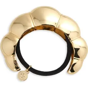 LELET NY Glossy Croissant Ponytail Cuff - Gold