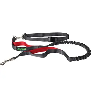 JESPET Hands Free Bungee Dog Leash - Multicolored