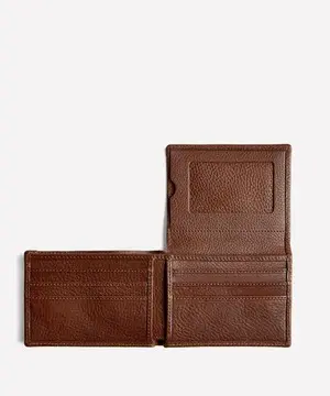 Ghurka Pass Case Wallet No. 393 - Vintage Chestnut Leather