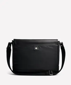 Ghurka Chelsea No. 306 Messenger Bag - Black Nylon & Leather