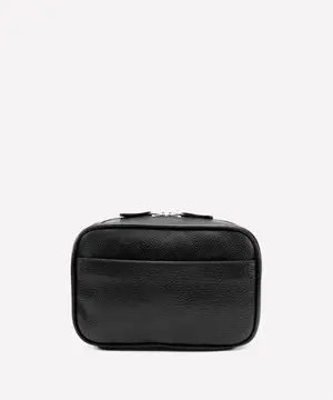 Ghurka Utility Case No. 305 - Vintage Black Leather