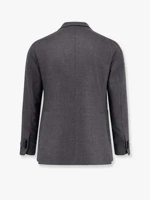 Tagliatore Single Breasted Virgin Wool Blazer