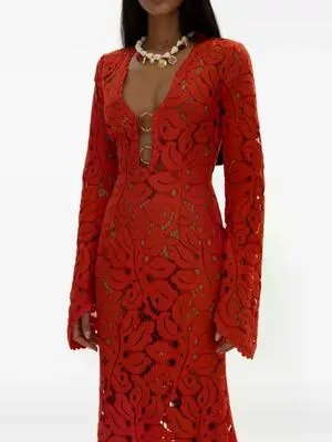 MOOS STUDIO Flame Bloom Dress