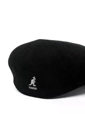 KANGOL Logo-patch Flat Cap