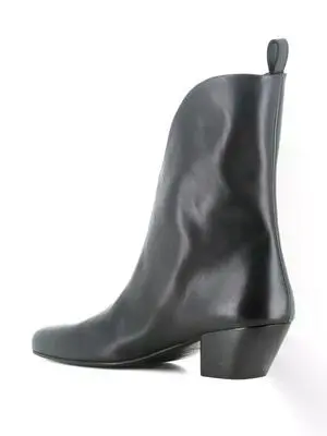 Marsèll V-cut Leather Ankle Boots