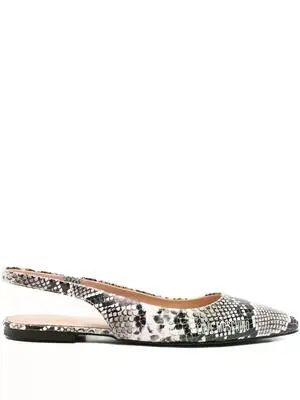 Moschino Slingback Ballet Flats