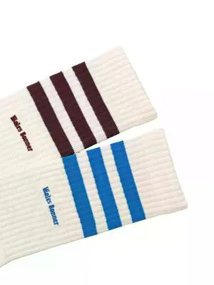 Adidas X Wales Bonner 3-stripes Socks - Blue