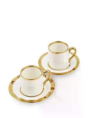 POLSPOTTEN Golden Finds Espresso Cup - White