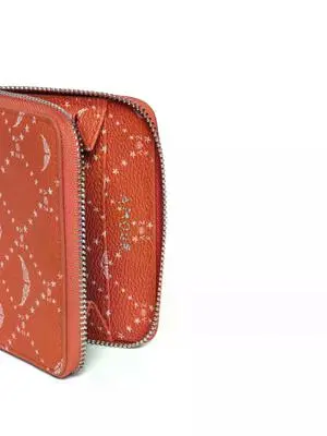 Zadig&Voltaire Monogram-print Wallet - Orange