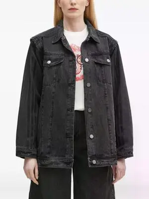 Adidas Paneled Denim Jacket
