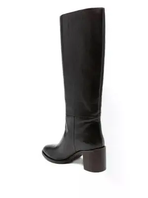 P.a.r.o.s.h 70mm Leather Knee-high Boots - Brown