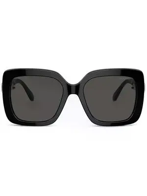 SWAROVSKI Crystal-embellished Square Frame Sunglasses