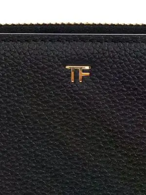TOM FORD Zip-around Leather Wallet