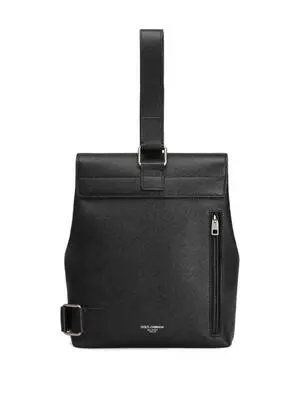 Dolce & Gabbana Marlene Structured Leather Crossbody Bag