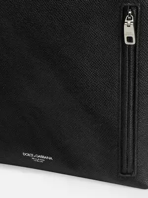 Dolce & Gabbana Marlene Structured Leather Crossbody Bag