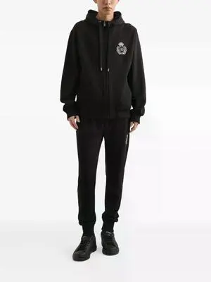 Dolce & Gabbana Logo-embroidered Track Pants - Black