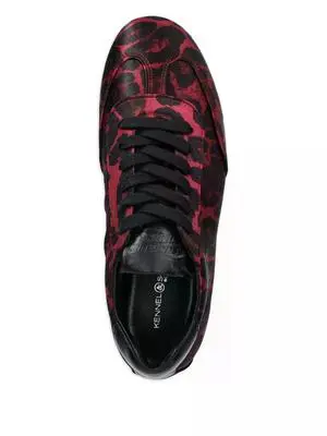 KENNEL&SCHMENGER Leopard Print Drop Sneakers