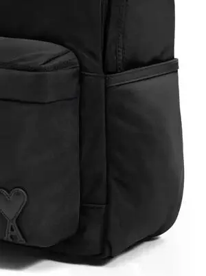 AMI Paris Marcel Backpack - Black