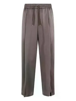 Herno Pleated Drawstring Pants - Brown