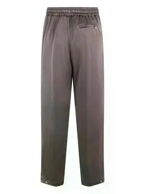 Herno Pleated Drawstring Pants - Brown