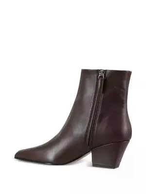 Paris Texas Jane Pointed-toe Ankle Boots - Brown