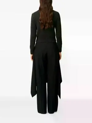 AMI Paris Layered Wool Trousers