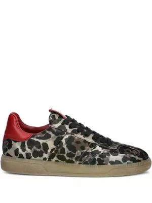 KENNEL&SCHMENGER Pop Leopard Print Sneakers