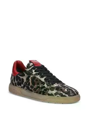 KENNEL&SCHMENGER Pop Leopard Print Sneakers