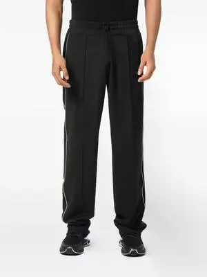 PLEIN SPORT Logo-patch Track Pants - Black