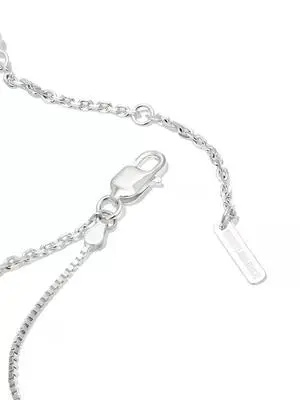 SWEETLIMEJUICE Mix Chain Cross-detail Necklace