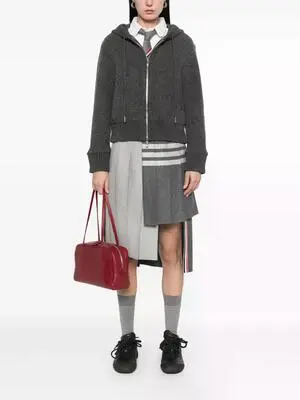 Thom Browne Zip-up Wool Hoodie