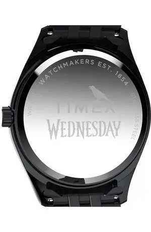 TIMEX® X Wednesday Legacy Bracelet Watch