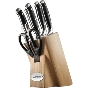 CUISINE::PRO® Artisan Licht 7-piece Knife Block - Black