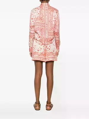 Fendi Floral-print Silk Shirt