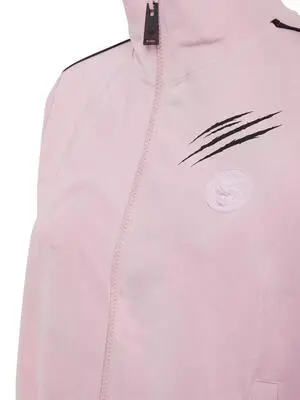 PLEIN SPORT Logo-patch Zip-up Jacket