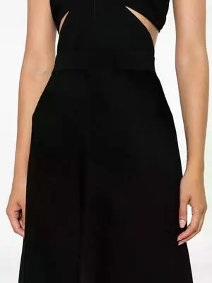 Max Mara Lazio Knitted Midi Skirt - Black