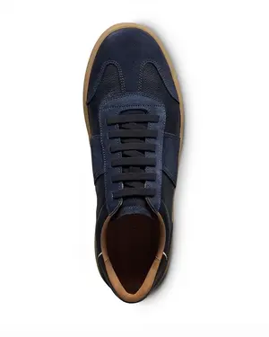 Allen Edmonds Ludlow Stretch Lace Sneakers - Navy