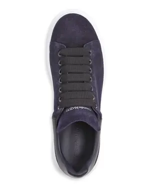 Alexander McQueen Oversized Sneakers - Navy/grey
