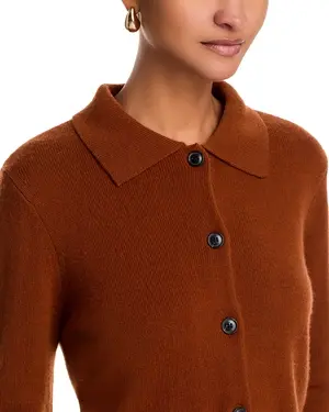 FRAME Shrunken Cashmere Cardigan Sweater