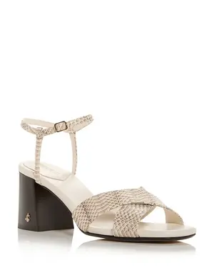 JIMMY CHOO Valla 65 Strappy Sandals - Roccia