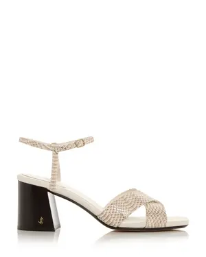 JIMMY CHOO Valla 65 Strappy Sandals - Roccia