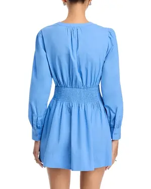Ramy Brook Julianna Shirt Dress - Cornflower Blue