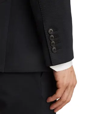 REISS Gerrard Regular Fit Textured Jersey Knit Blazer