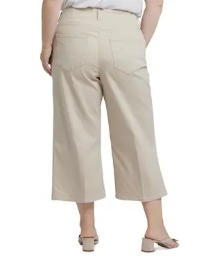 NYDJ Brigitte Wide Leg Capri Pants