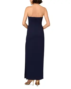 Aidan Mattox Beaded Sequin Gown