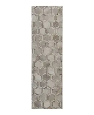 DALYN RUG COMPANY Dalyn Bozeman Bm1 Runner Area Rug, 2'3 X 7'6 - Gray