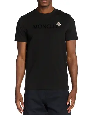 Moncler Short Sleeved Tee - Black