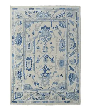FEIZY Karina 69g7f Area Rug, 5'6 X 8'6 - Ivory/blue
