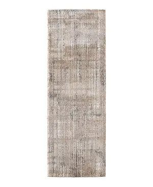 FEIZY Skyview 39qbf Runner Area Rug, 2'6 X 7'3 - Ivory/brown