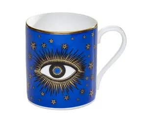 Halcyon Days Evil Eye Mugs, Set Of 2